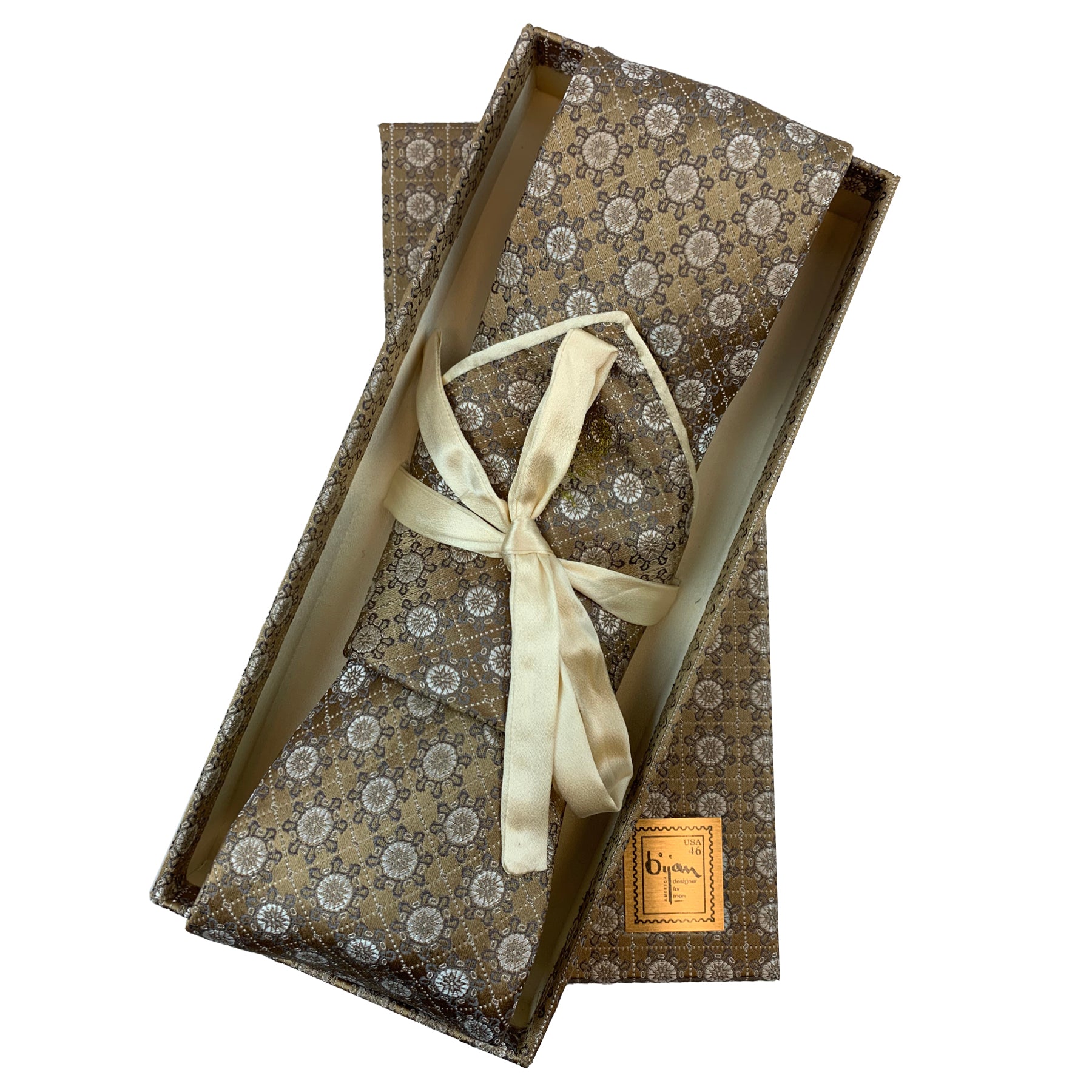 Bijan Pure Silk Tie Set – House of Bijan