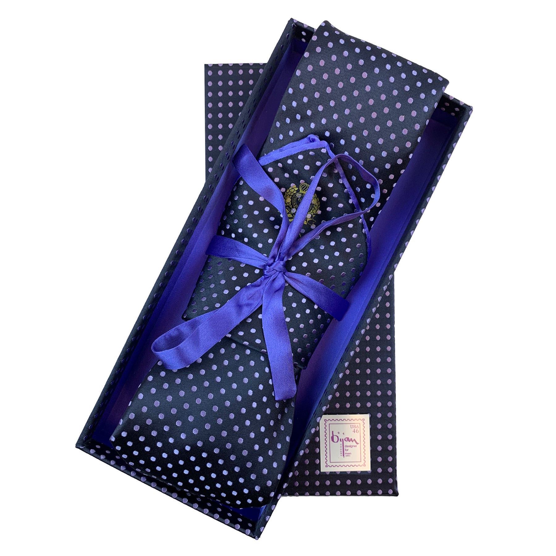 Bijan Pure Silk Tie Set – House of Bijan