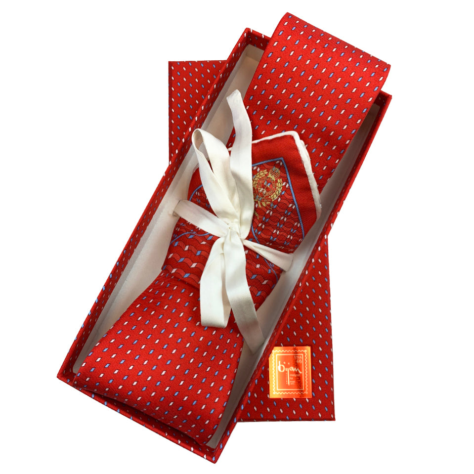 Bijan Pure Silk Tie Set – House of Bijan