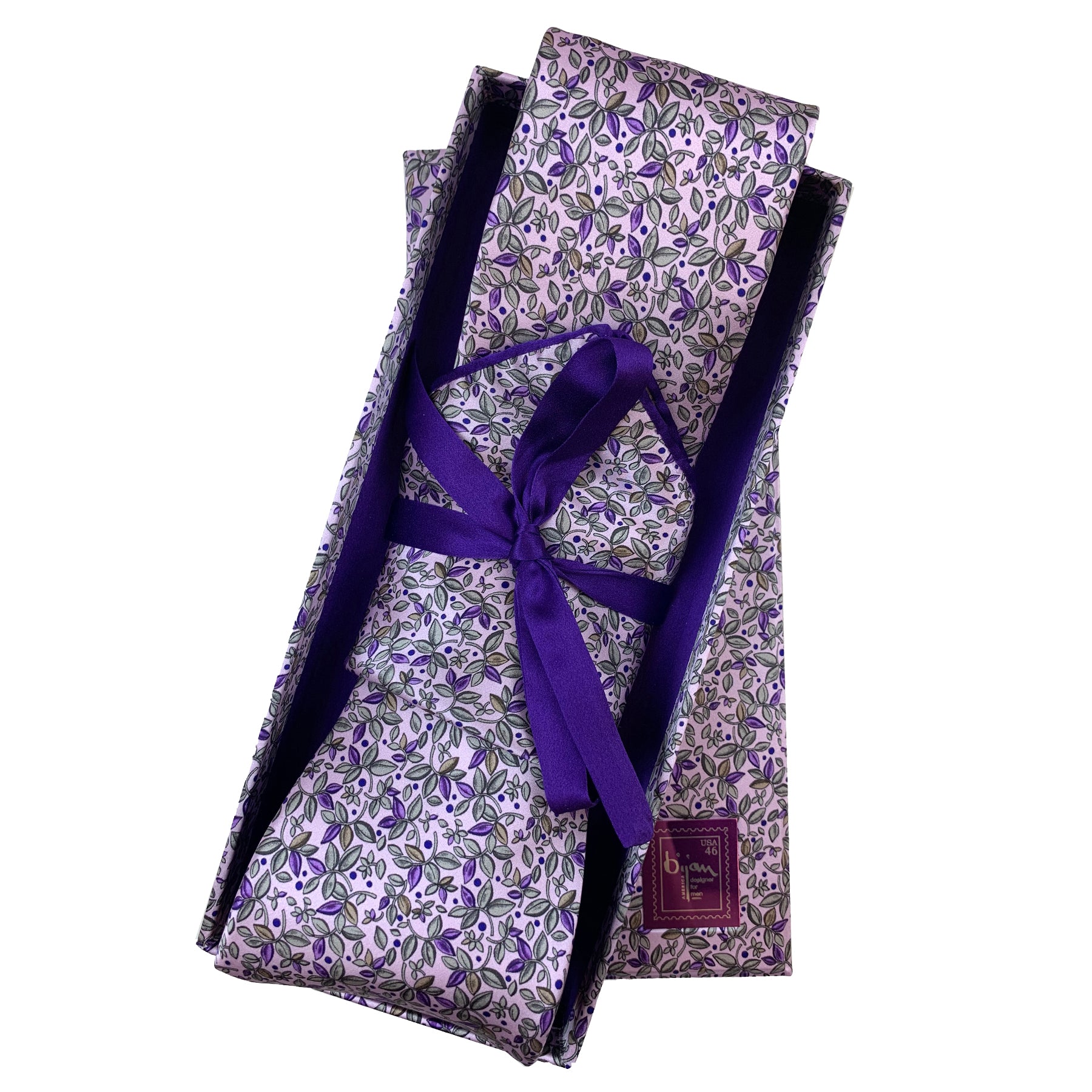 Bijan Pure Silk Tie Set – House of Bijan