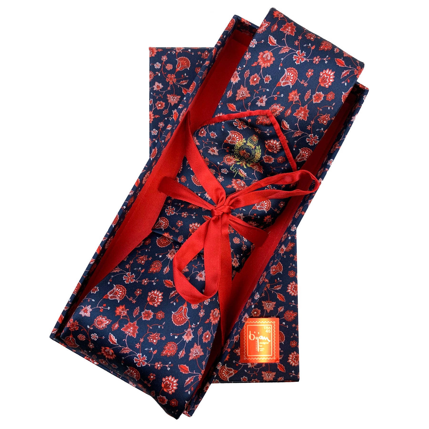 Bijan Pure Silk Tie Set – House of Bijan