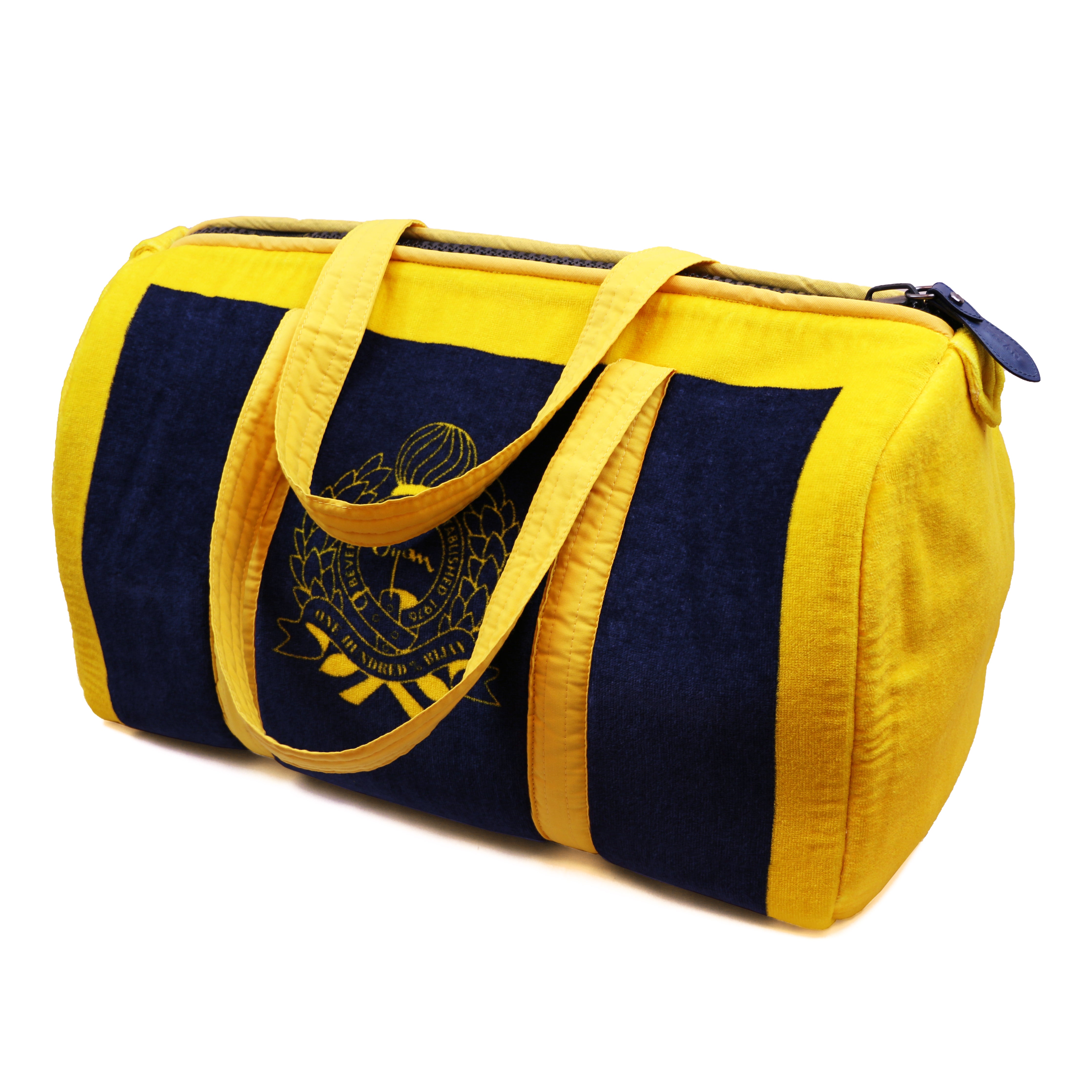 Navy Beach Bag – House of Bijan