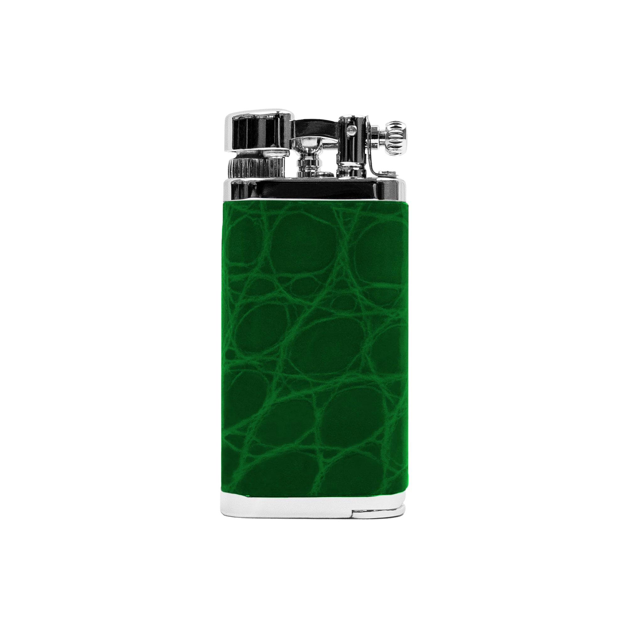 Green Alligator Vintage Lighter – House of Bijan