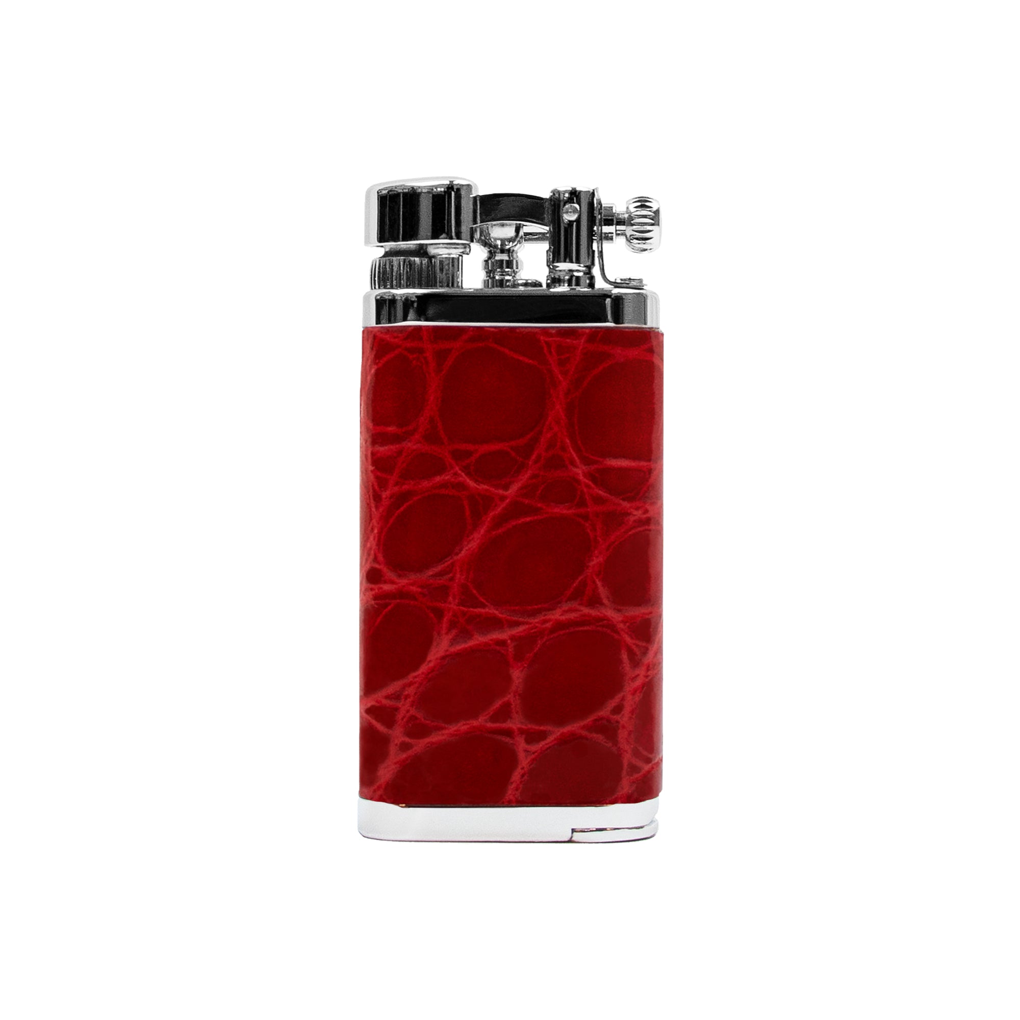 Red Alligator Vintage Lighter – House of Bijan